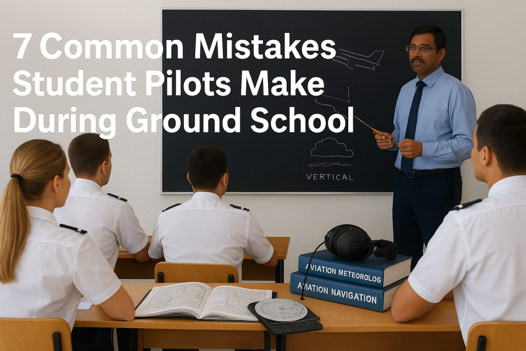 7 Ground School Mistakes Student Pilots Make - CNJAA